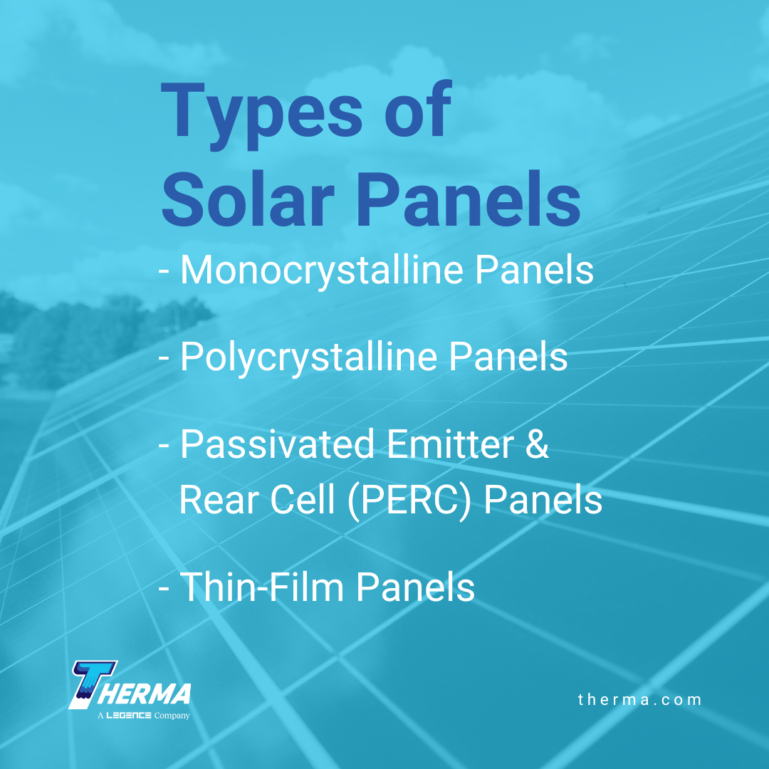 Types of Solar Panels: Understanding Which is Right For You - Therma
